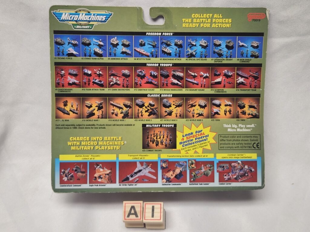 #17 Civil War – Micro Machines Military
