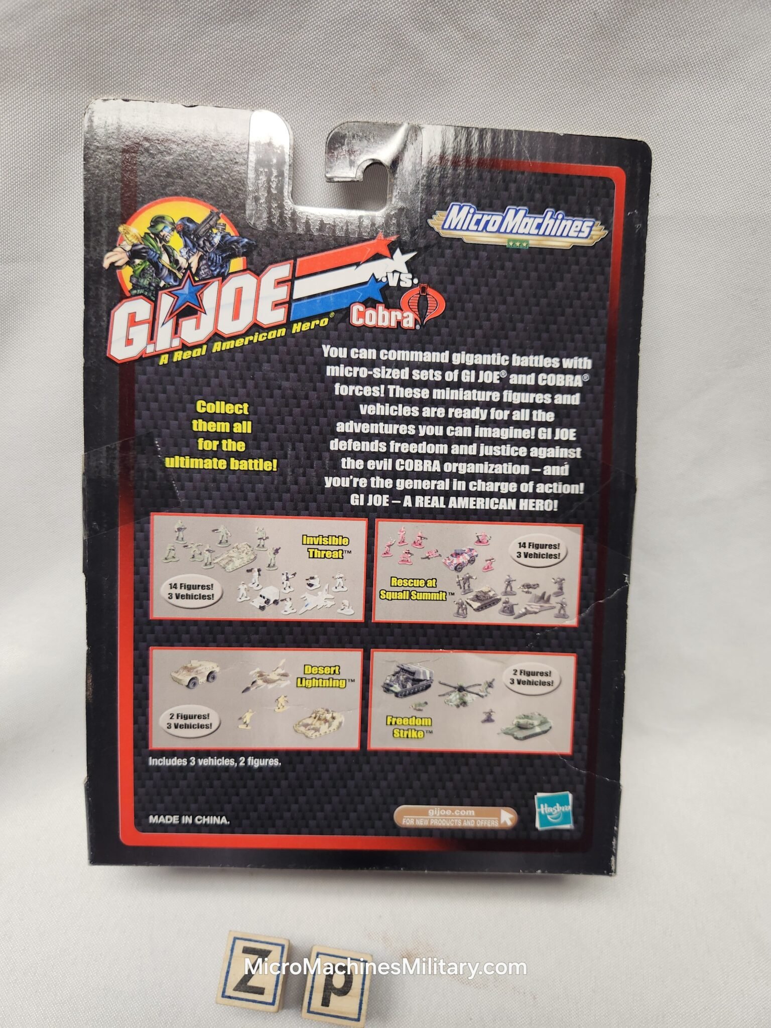 GI Joe Freedom Strike – Micro Machines Military
