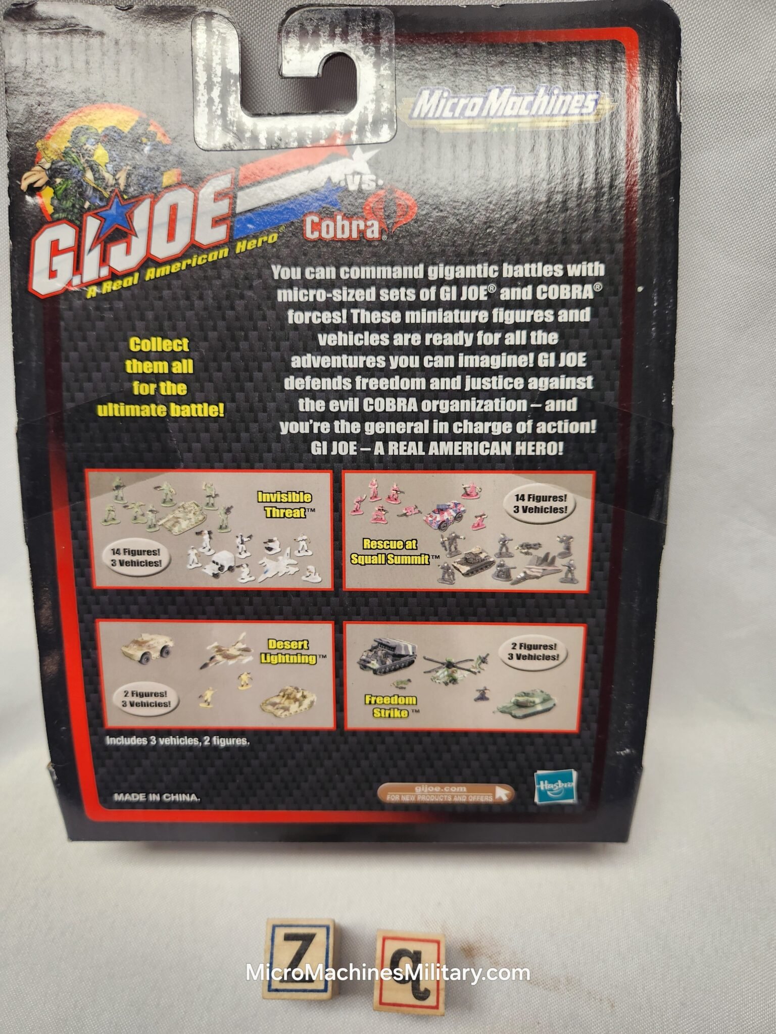 GI Joe Desert Lightning – Micro Machines Military