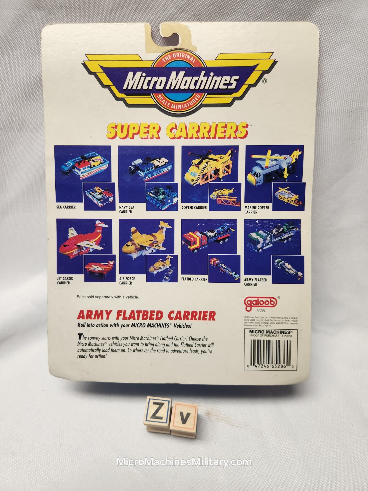 Army Flatbed Carrier – Micro Machines Military