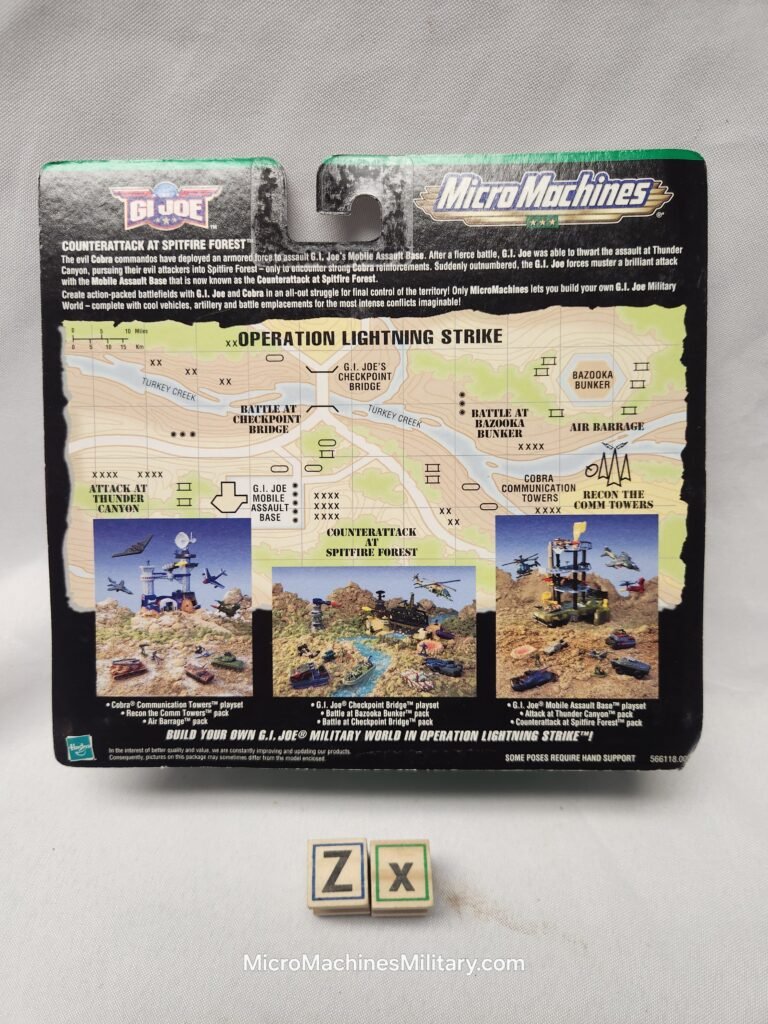 GI Joe Attack at Thunder Canyon – Micro Machines Military