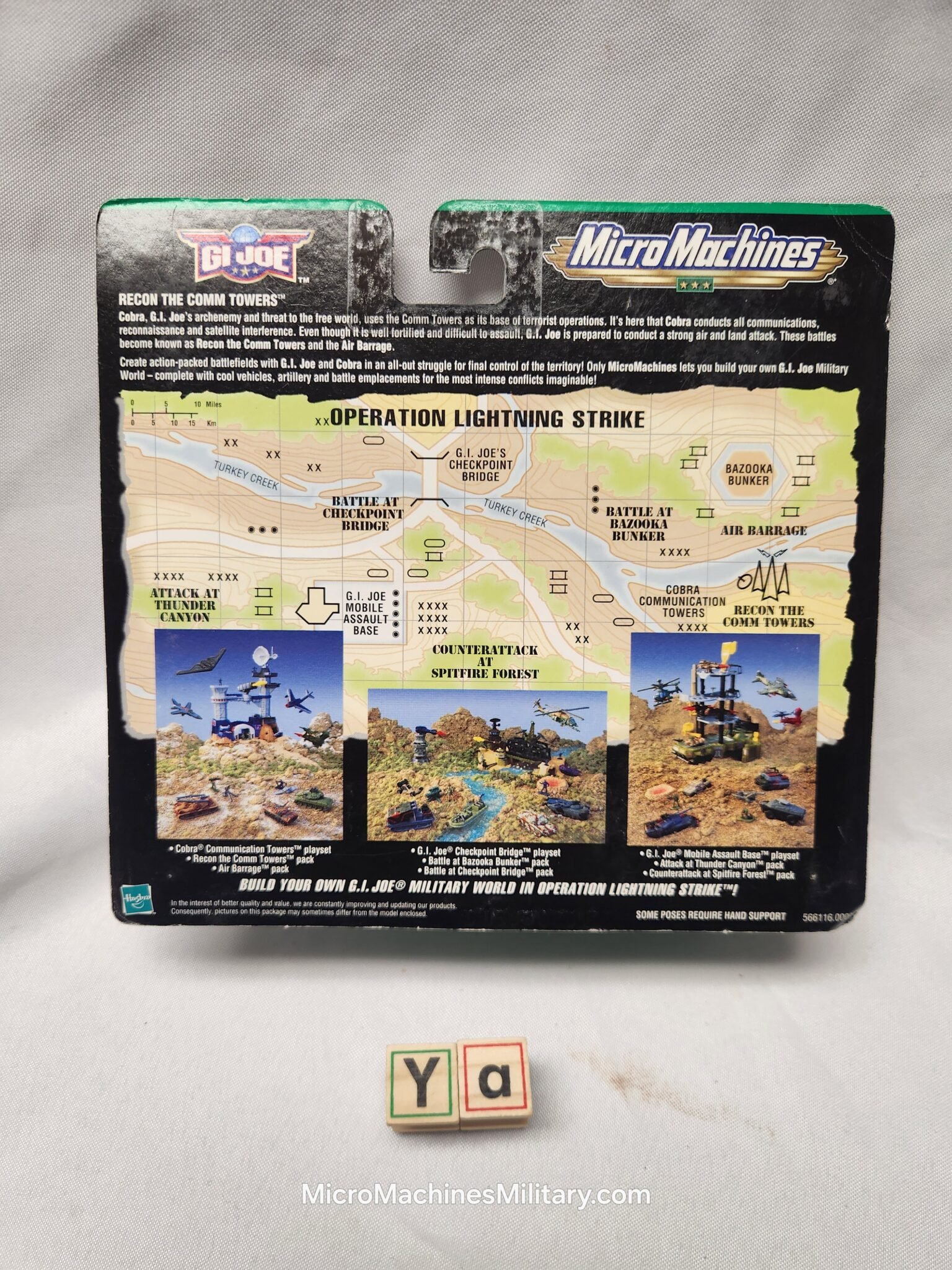 GI Joe Recon the Comm Towers – Micro Machines Military